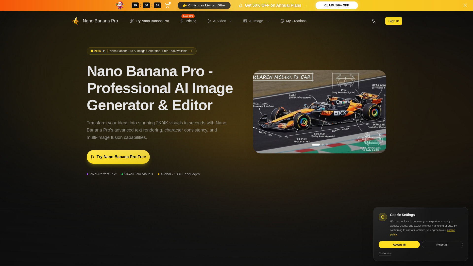 Nano Banana Pro - Professional Free AI Photo Editor - Top AI Hubs ...