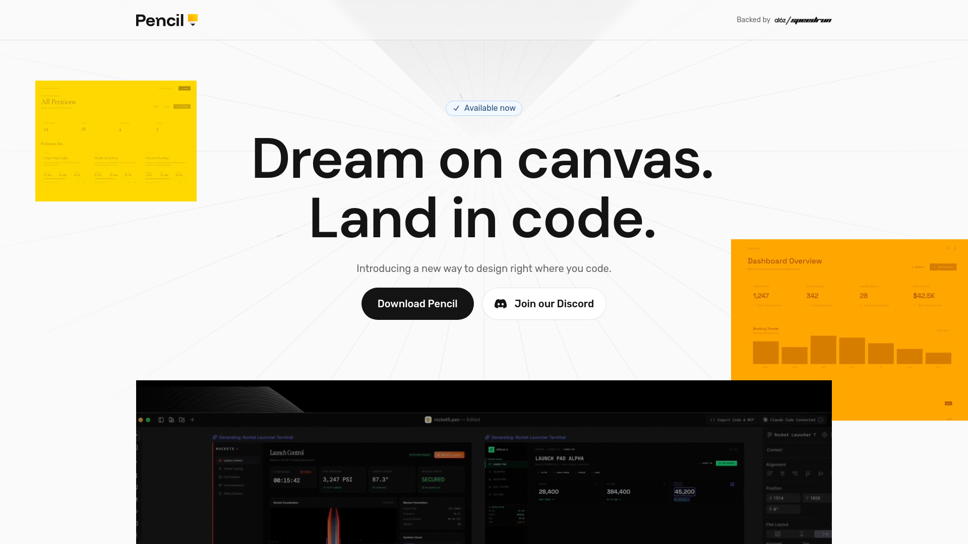 Pencil – Design on canvas. Land in code. - Top AI Hubs - Discover ...